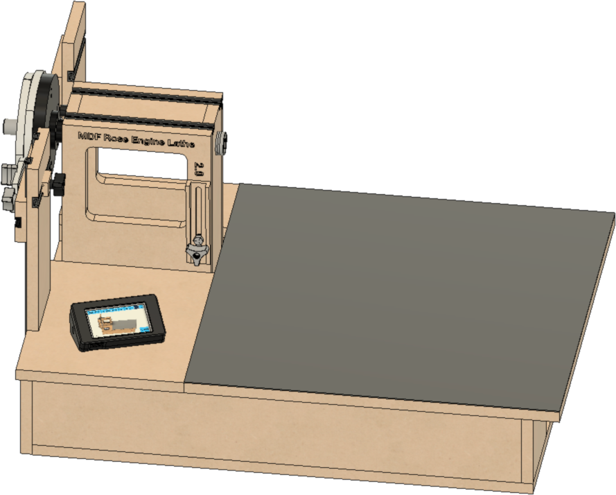 MDF Rose Engine Lathe 2.0